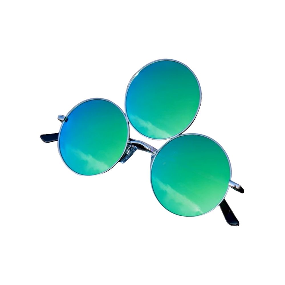 Third Eye Sunglasses – Emerald Green- New Design for 2024! – Trippy Lights